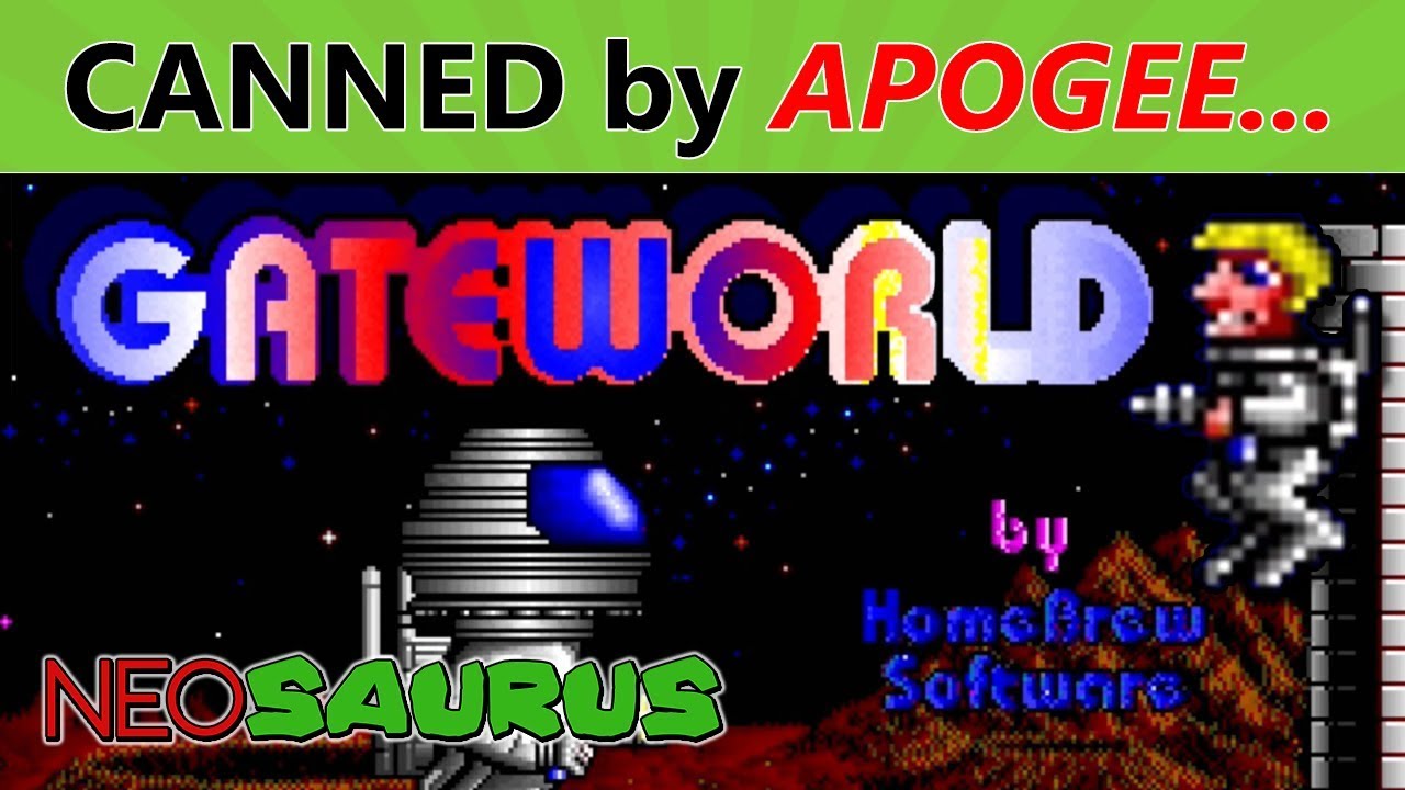 Gateworld: The Home Planet (1993) (Cancelled by Apogee) Obscure DOS Platformer REVIEW ...