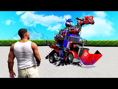 I FOUND a TRANSFORMER in GTA 5!