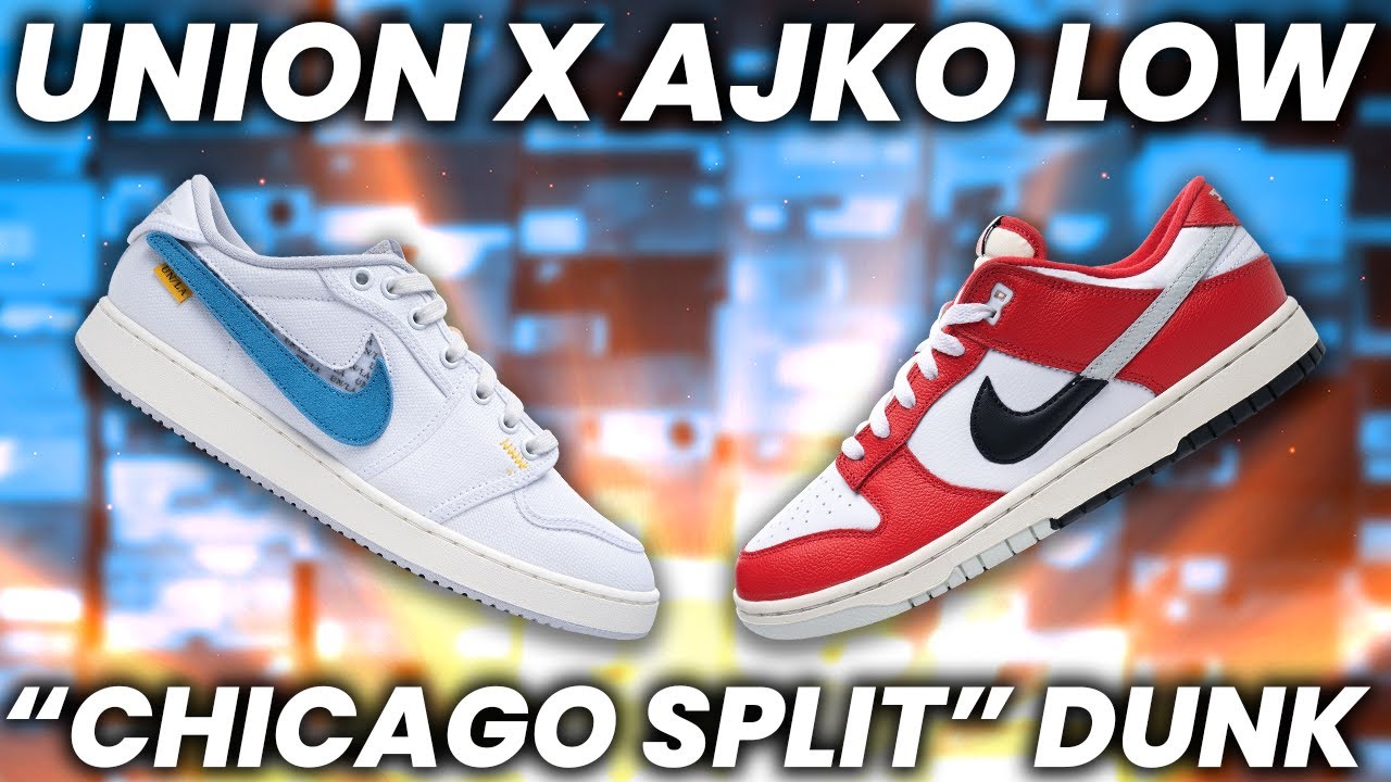FIRST LOOK AT UNION LA X JORDAN 1 KO LOW & DUNK LOW “CHICAGO SPLIT ...