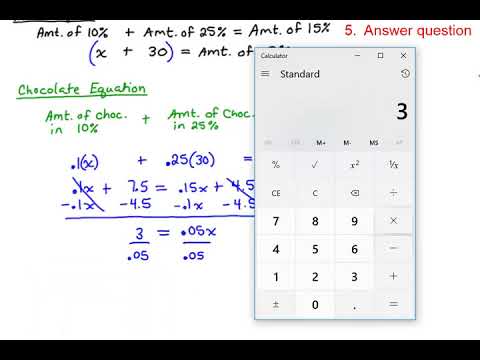 Chapter 13 Convert to Algebra Part 1 - YouTube