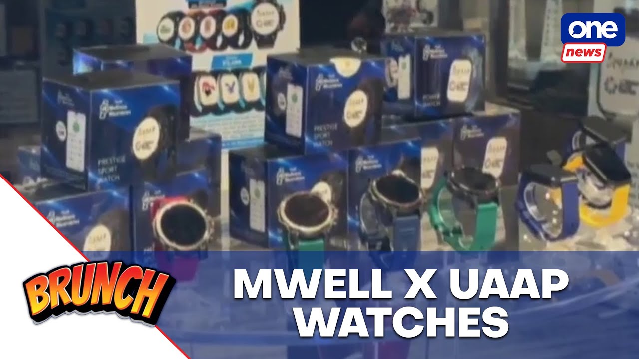 Brunch | UAAP, mWell partner for special edition watches - YouTube