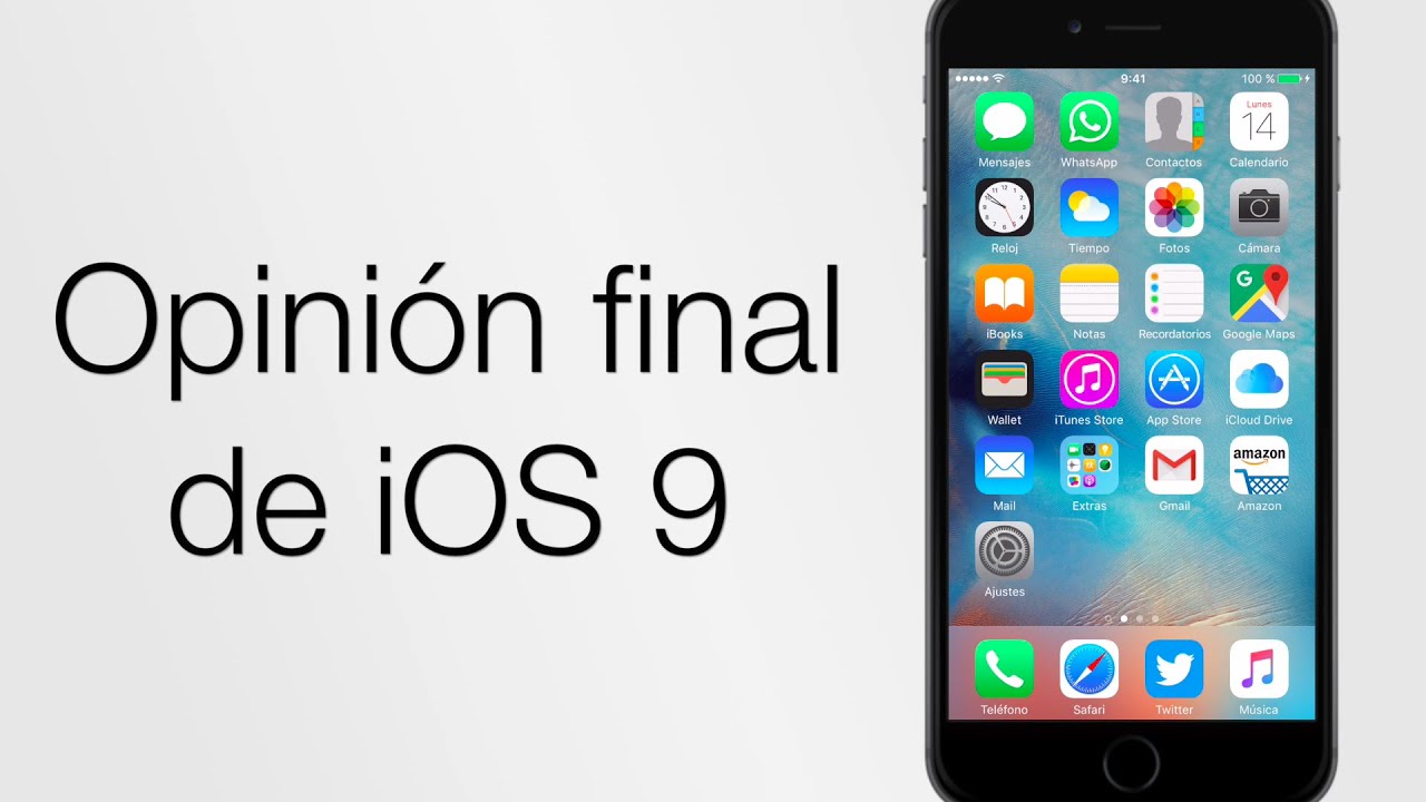iOS 9.0 – Opinión personal y consejos antes de instalarlo - YouTube
