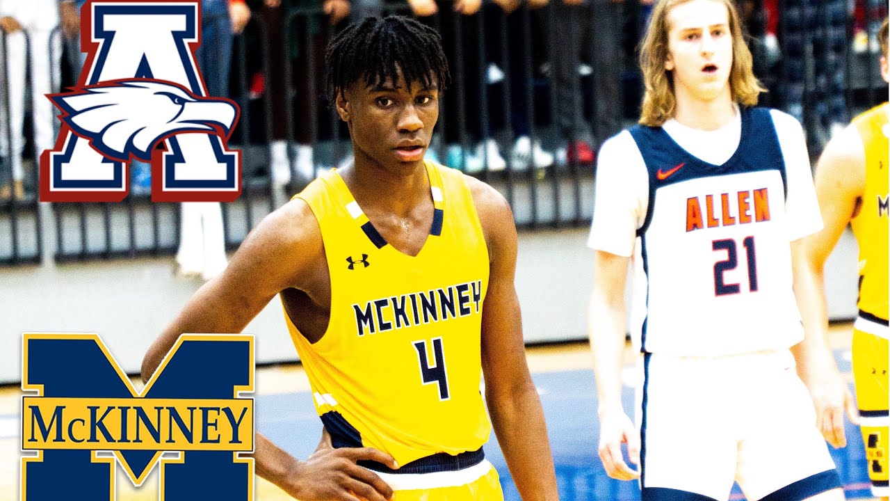 JA’KOBE WALTER- #3 MCKINNEY VS ALLEN - HE RECEIVES "OVERRATED" CHANTS ...