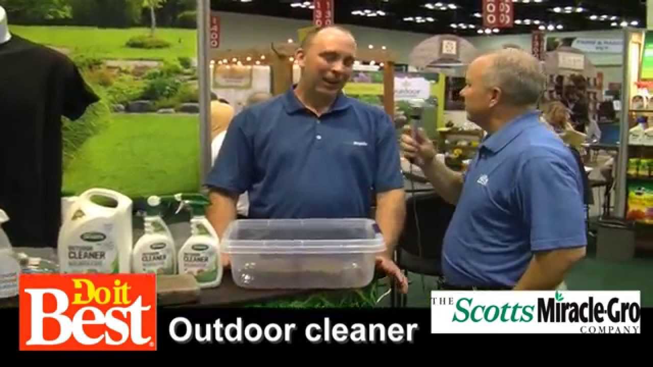 Scotts Plus OxiClean Outdoor Cleaner - YouTube
