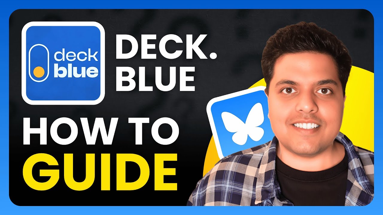 How To Use Deck.Blue | TweetDeck Alternative For BlueSky Social (2025 ...