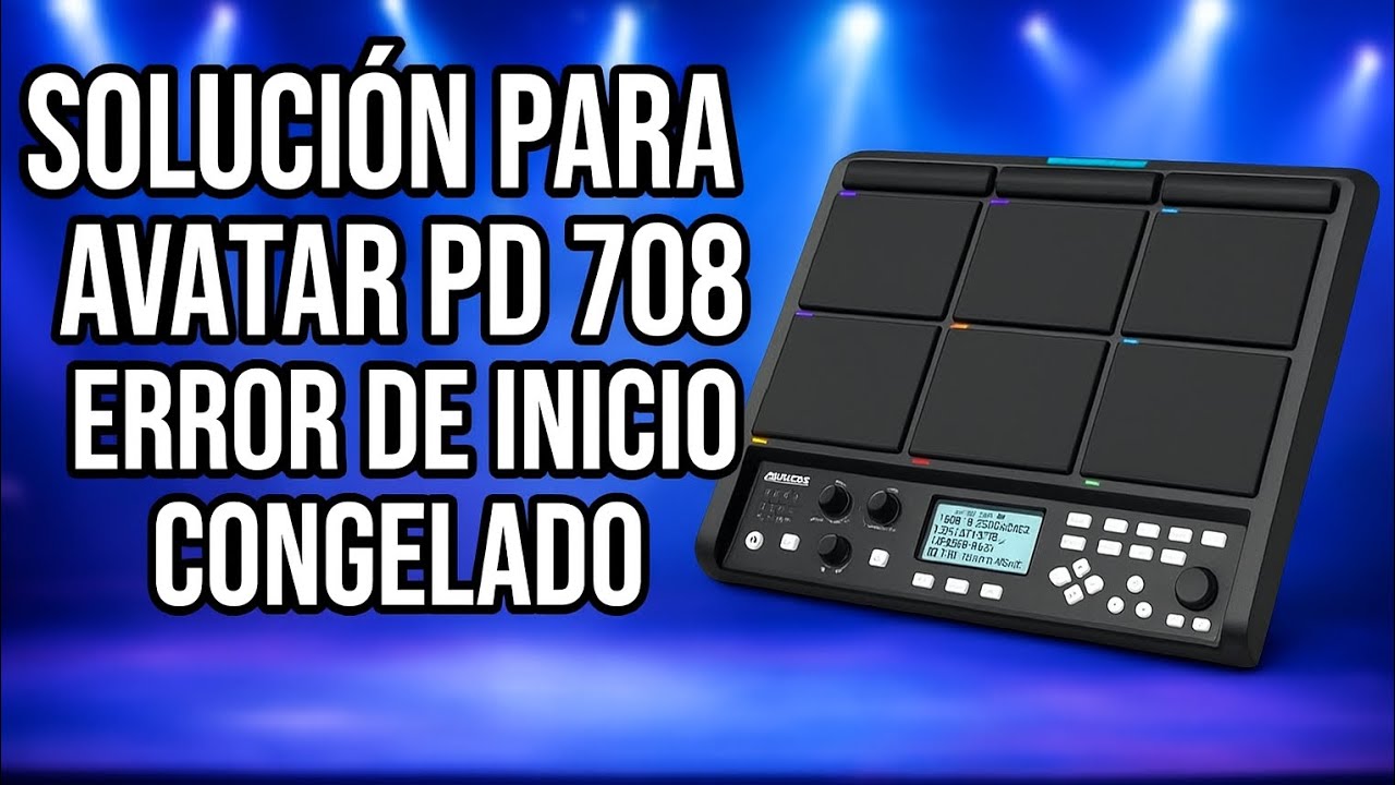 SOLUCIÓN!! Avatar PD 708 con ERROR de pantalla de Inicio Congelada ...