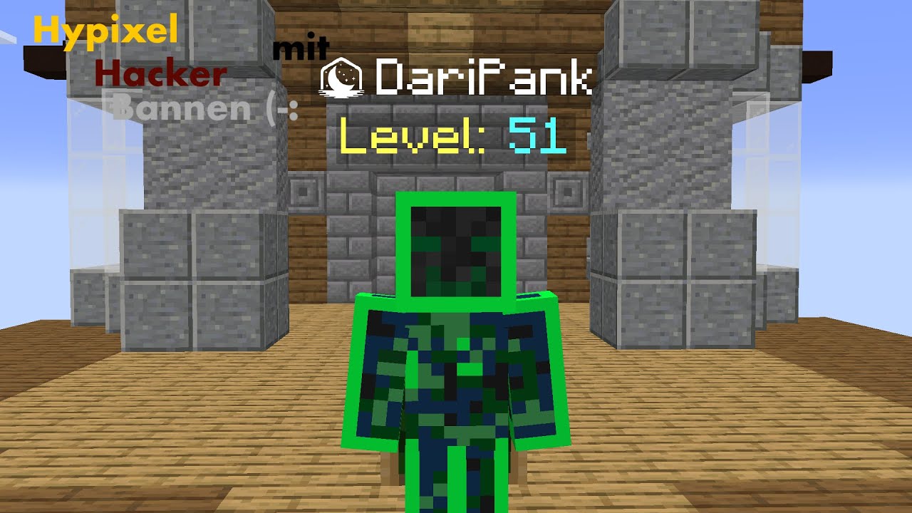 Hypixel Hacker Bannen Part 3 - YouTube