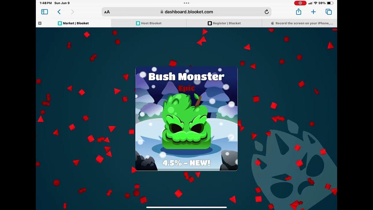 Ice monster pack opening (2 epics) Blooket - YouTube