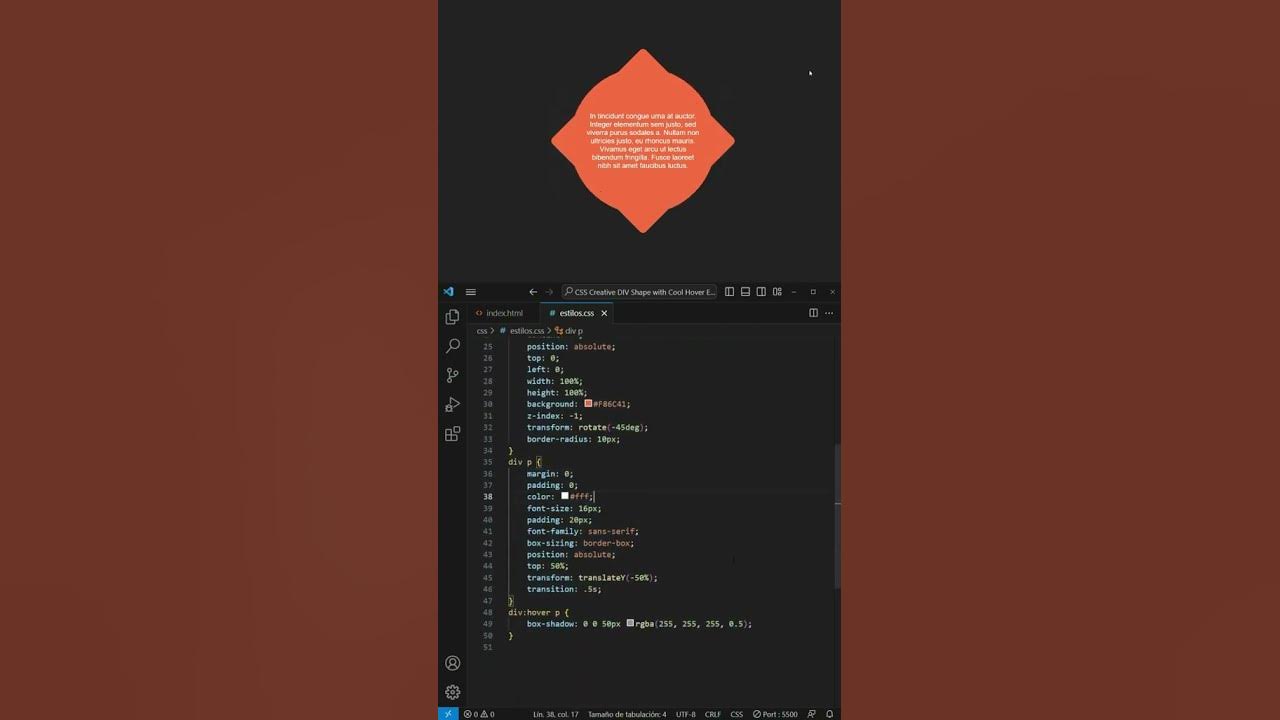 Css Creative Div Shape With Cool Hover Effects Zigzag Div Shape Html Css Html5 Css Short