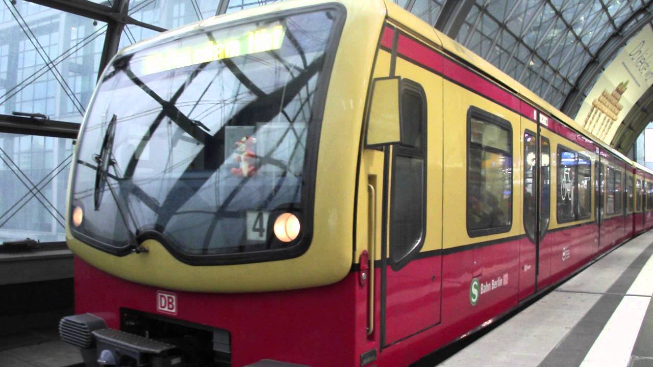 Class 481 - Berlin S-Bahn S7 - Berlin Hauptbahnhof (HD) - YouTube