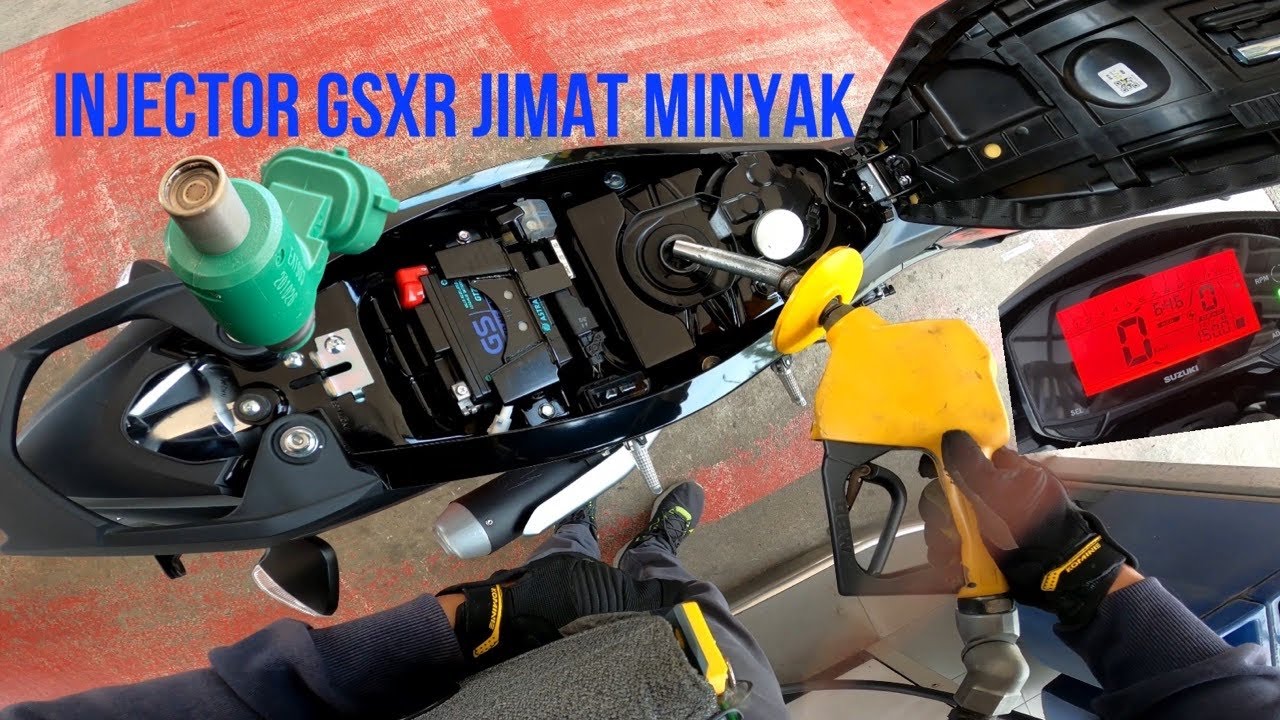 Raider R150 - Penggunaan minyak selepas tukar injector Gsxr150 - YouTube