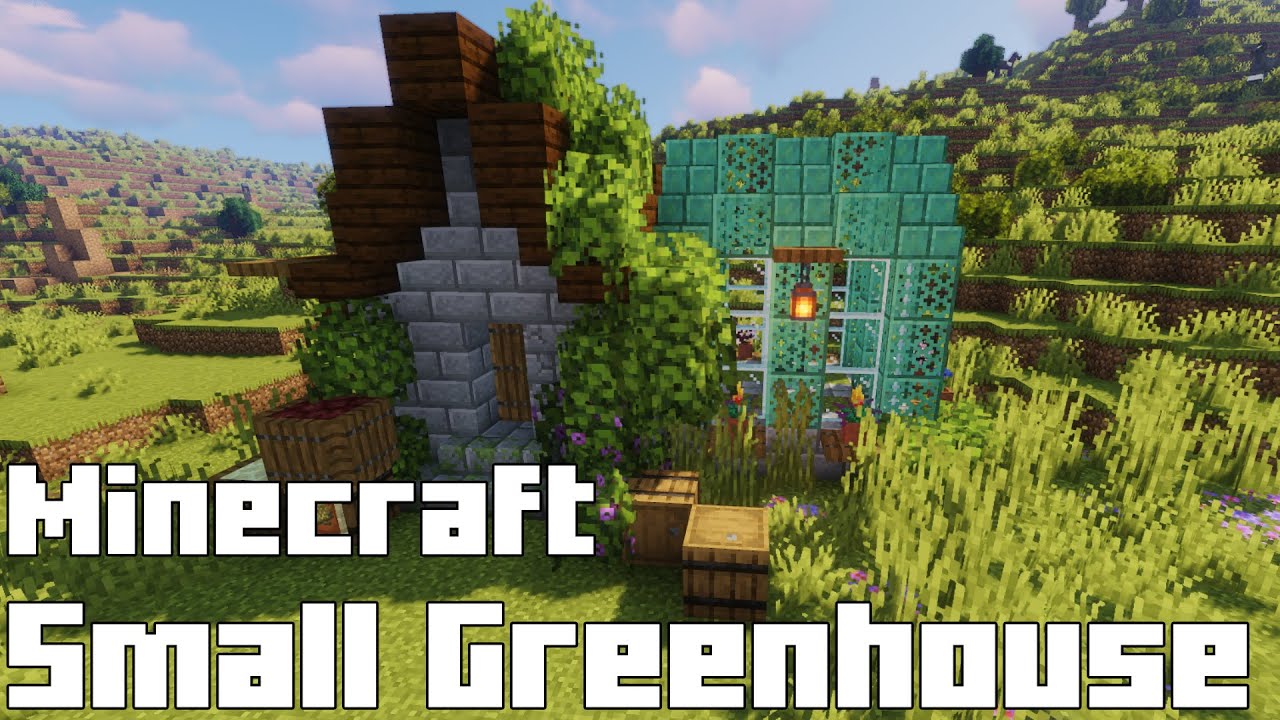 Build Small Greenhouse in Minecraft - Easy & Quick Tutorial! #shorts ...