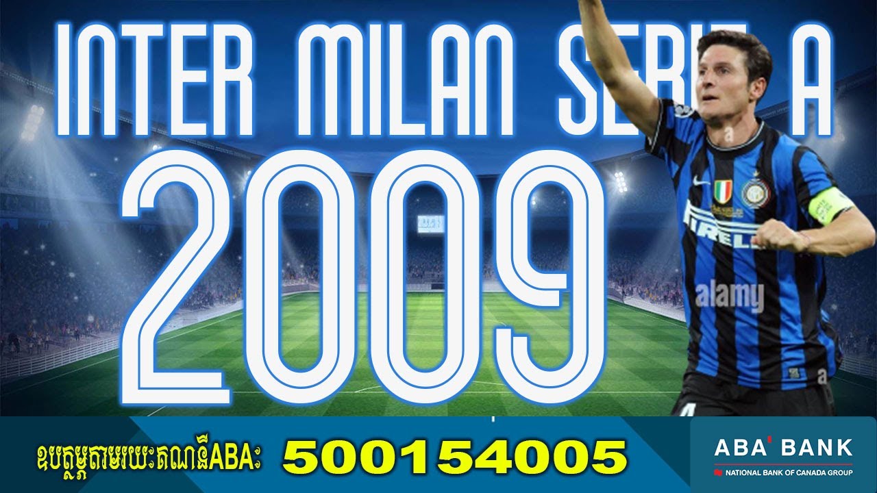 Inter Milan Serie A 2009 Font Football By Black Font Free all download ...