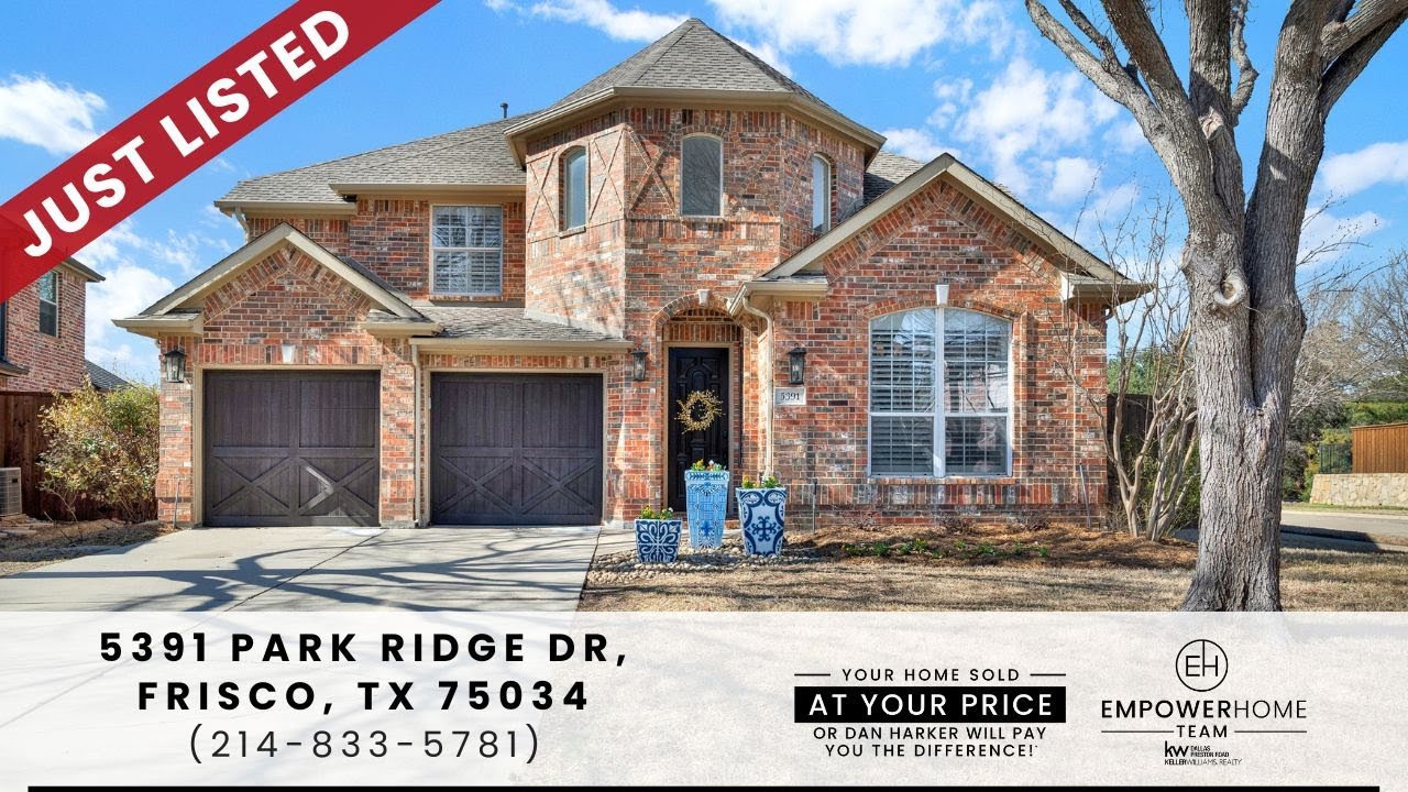 5391 Park Ridge Drive, Frisco, TX 75034 EmpowerHome Team (214) 833-5781 ...