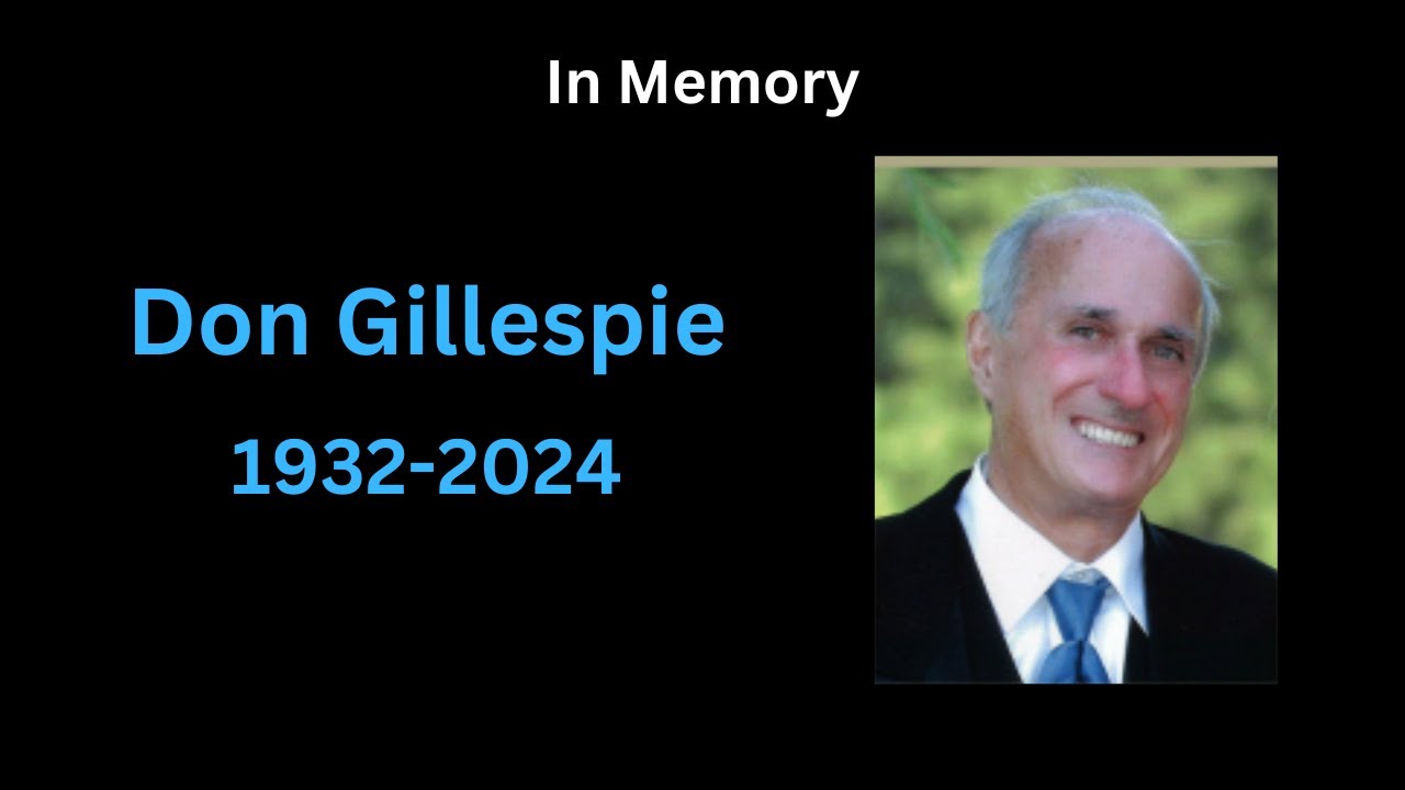 Don Gillespie Tribute - YouTube