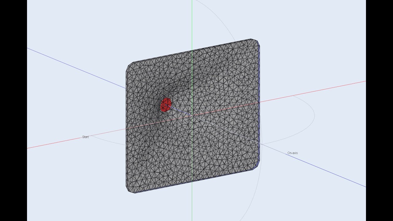 How to simulate a waveguide in an infinite baffle in AKABAK - YouTube