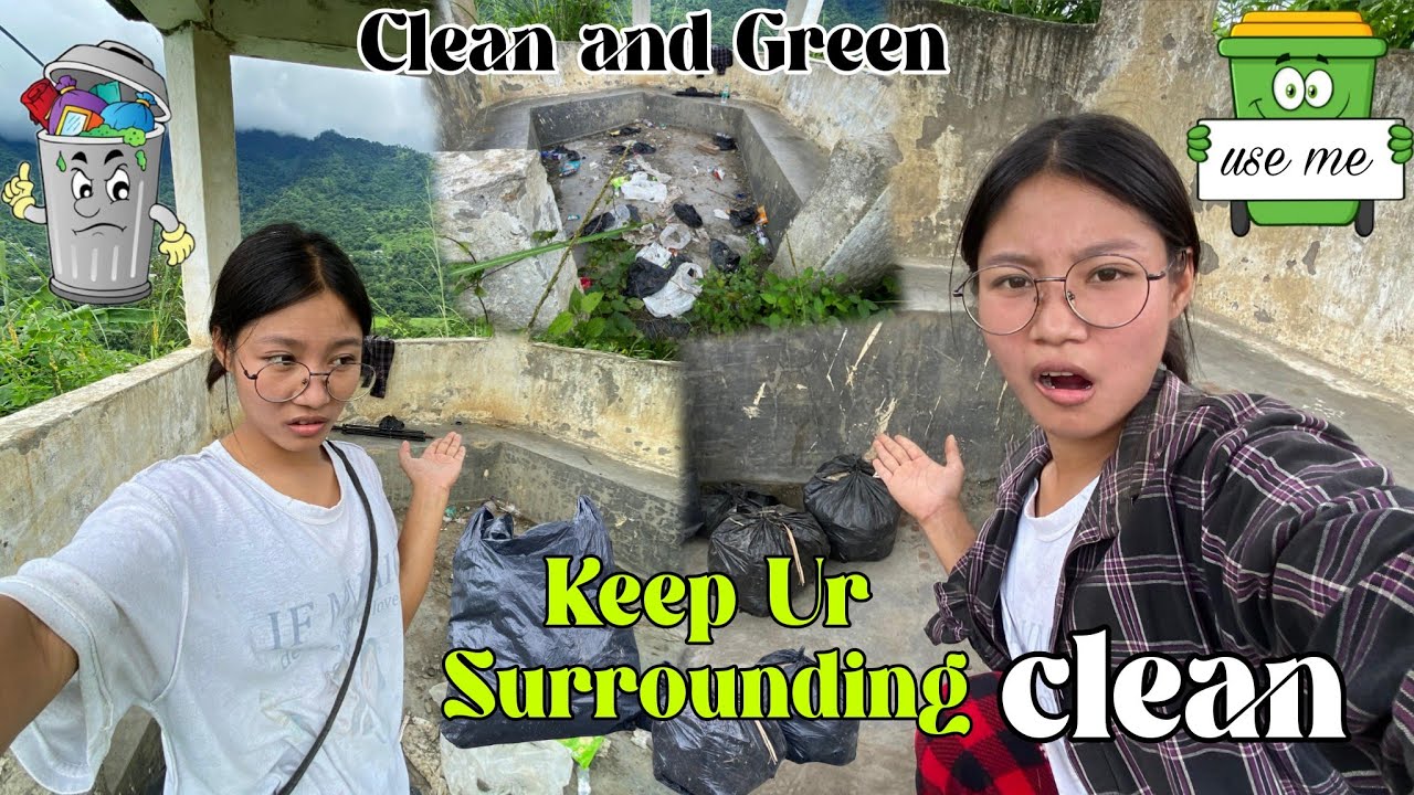 Keep Your Surroundings SPOTLESS🚮 | Clean and Green💚 Village Lifestyles ...