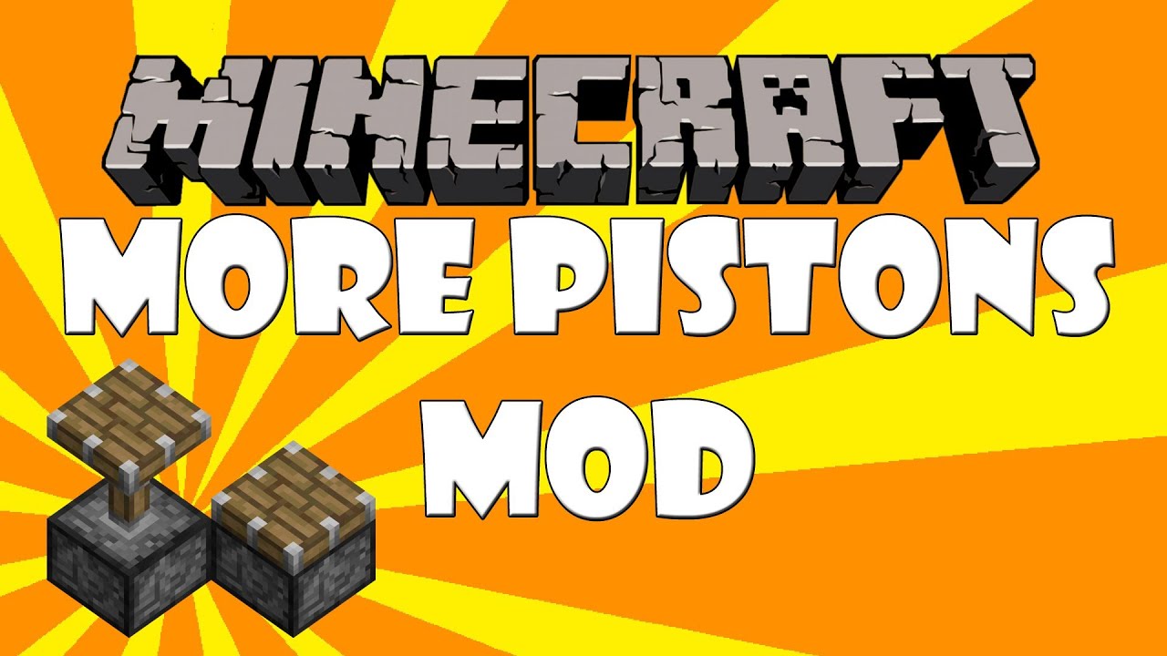 Minecraft more pistons mod review 1.2.5 (Dutch) - YouTube