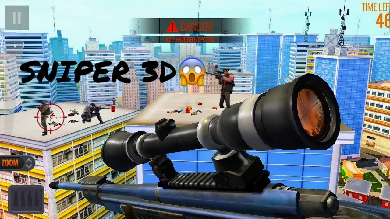 Sniper 3D Game Full Reality Game 😱 - YouTube