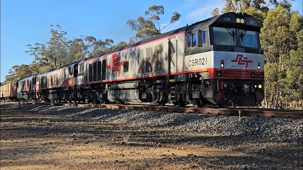 6AM9 SCT up Freighter (CSR021+001+019), Penfield to Laverton, 1850, 13 ...