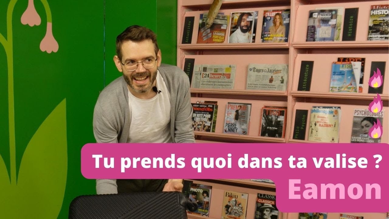 Tu prends quoi dans ta valise #43 : Eamon - YouTube