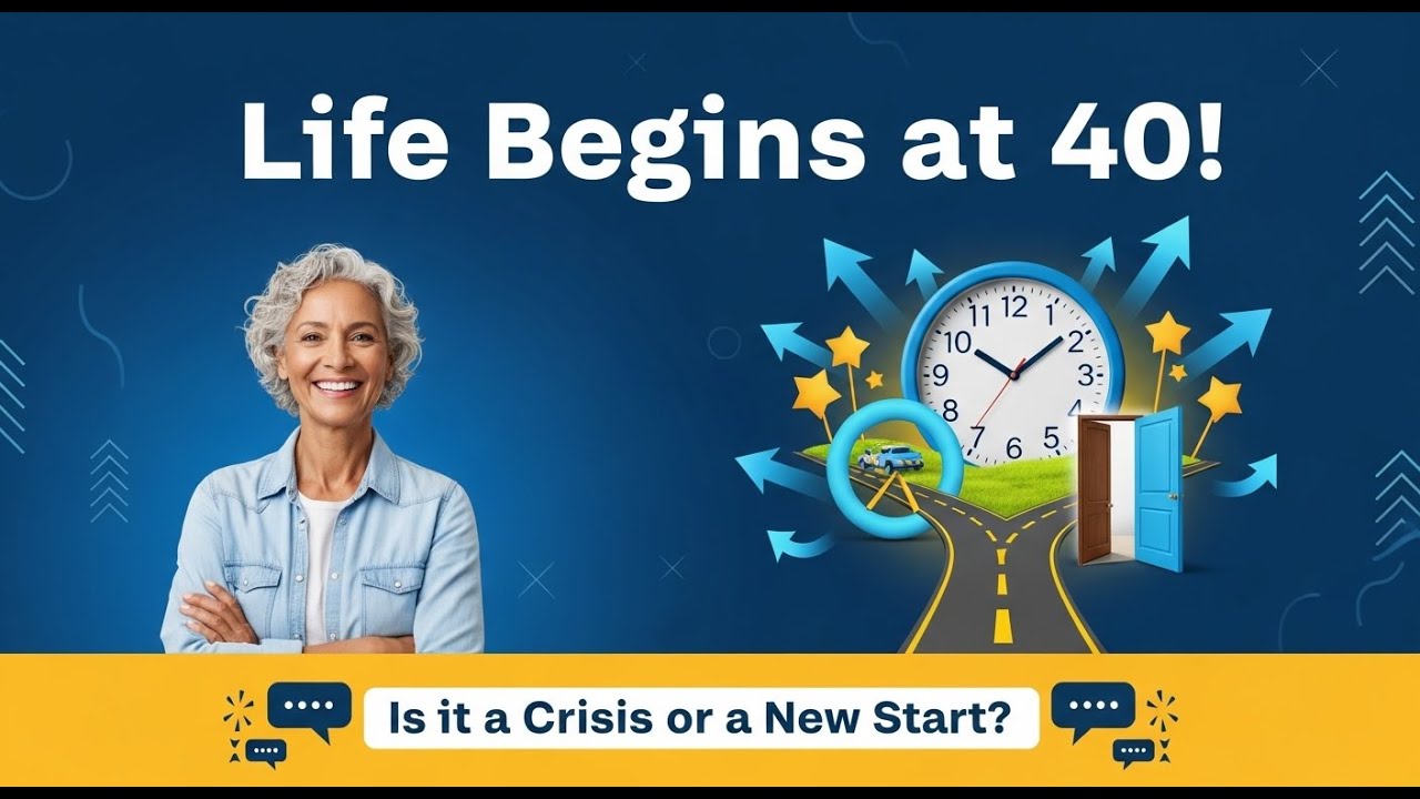 Life Begins at 40? The TRUTH About the Midlife Crisis - YouTube
