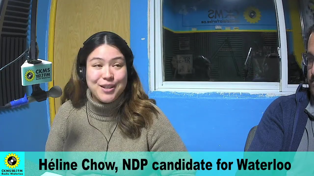 Meet The Candidate:Héline Chow, NDP candidate for Waterloo - YouTube