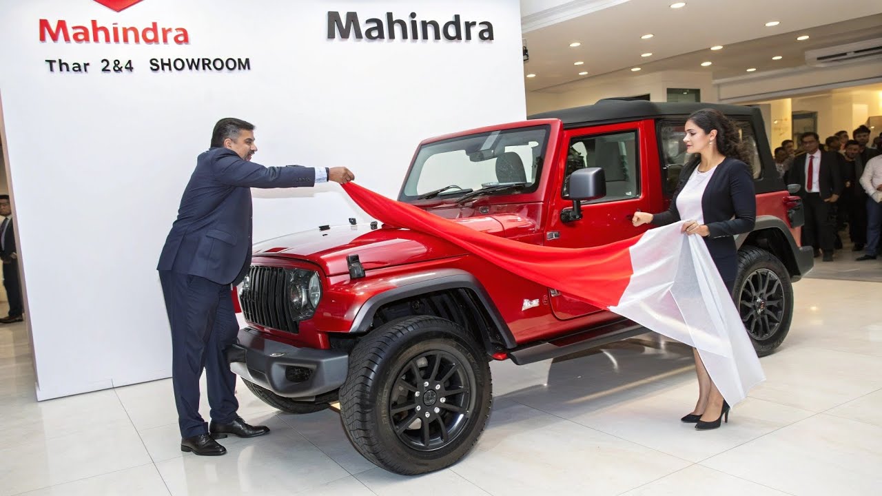 "New Mahindra Thar 2x2 Facelift 2025 | अब तक की सबसे दमदार SUV!** - YouTube