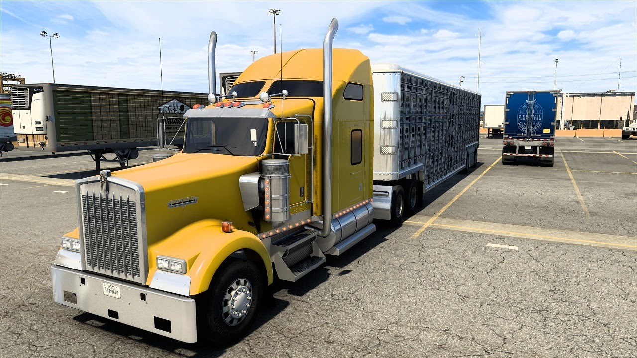 ATS 1.46 - Live Cattle delivery - Houston to San Antonio (Texas DLC ...