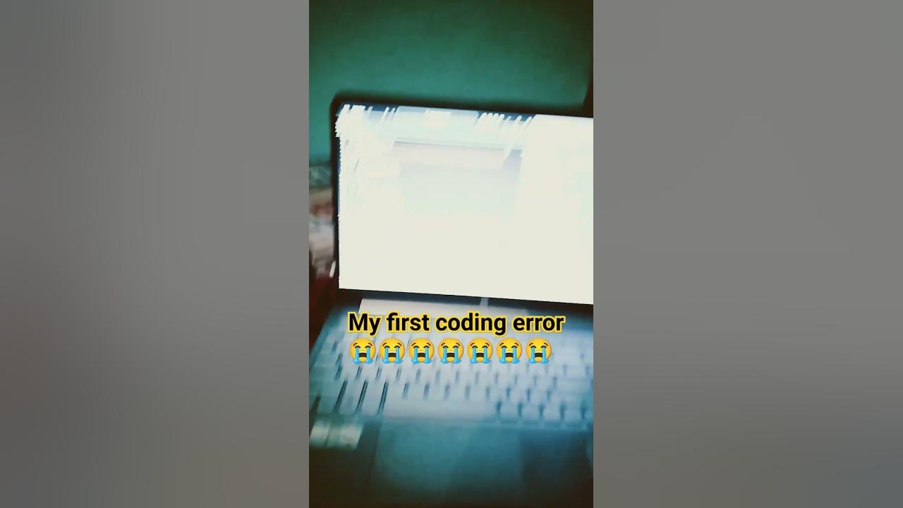 My First Coding In Fail Youtube
