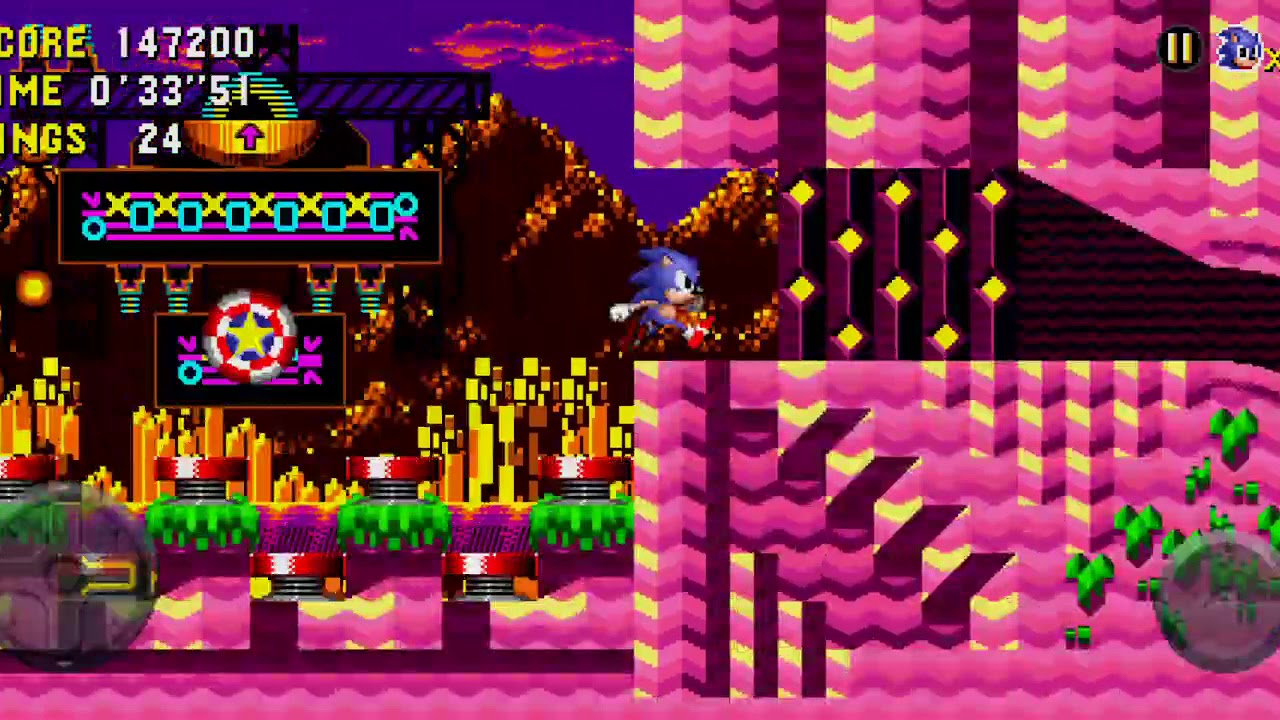 Sonic CD Collision Chaos Zone - YouTube