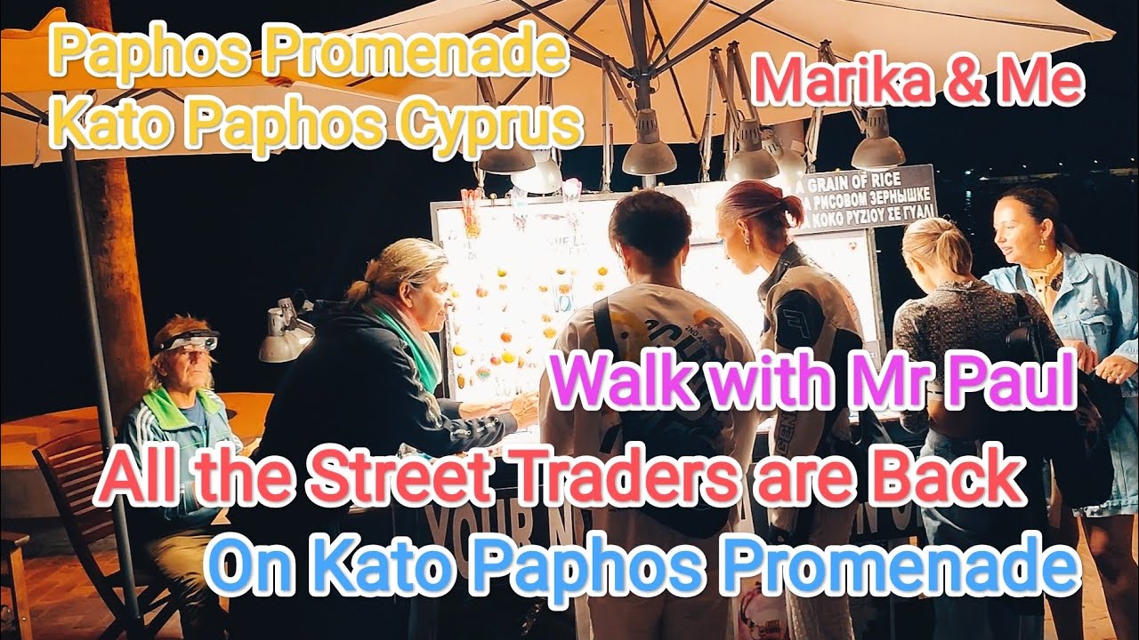 A Perfect Evening on the Kato Paphos Promenade Paphos Cyprus - YouTube
