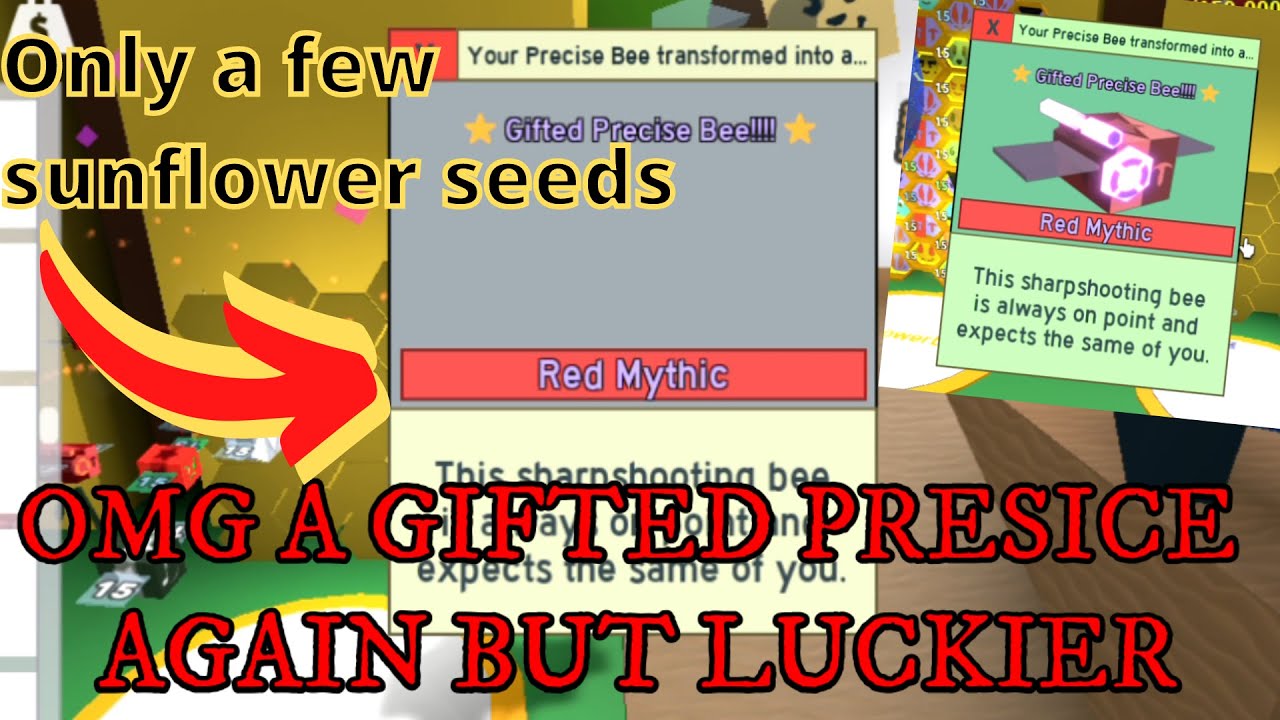 POV: You Got Your Luckiest Gifted Precise | Bee Swarm Simulator - YouTube