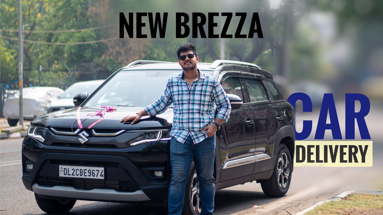 Taking Delivery of our Brand New Brezza Zxi plus| Cinematic Video # ...