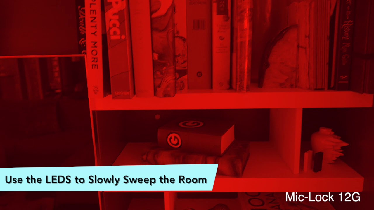 How to find Hidden Cameras with the 12G Camera Finder by Mic-Lock - YouTube