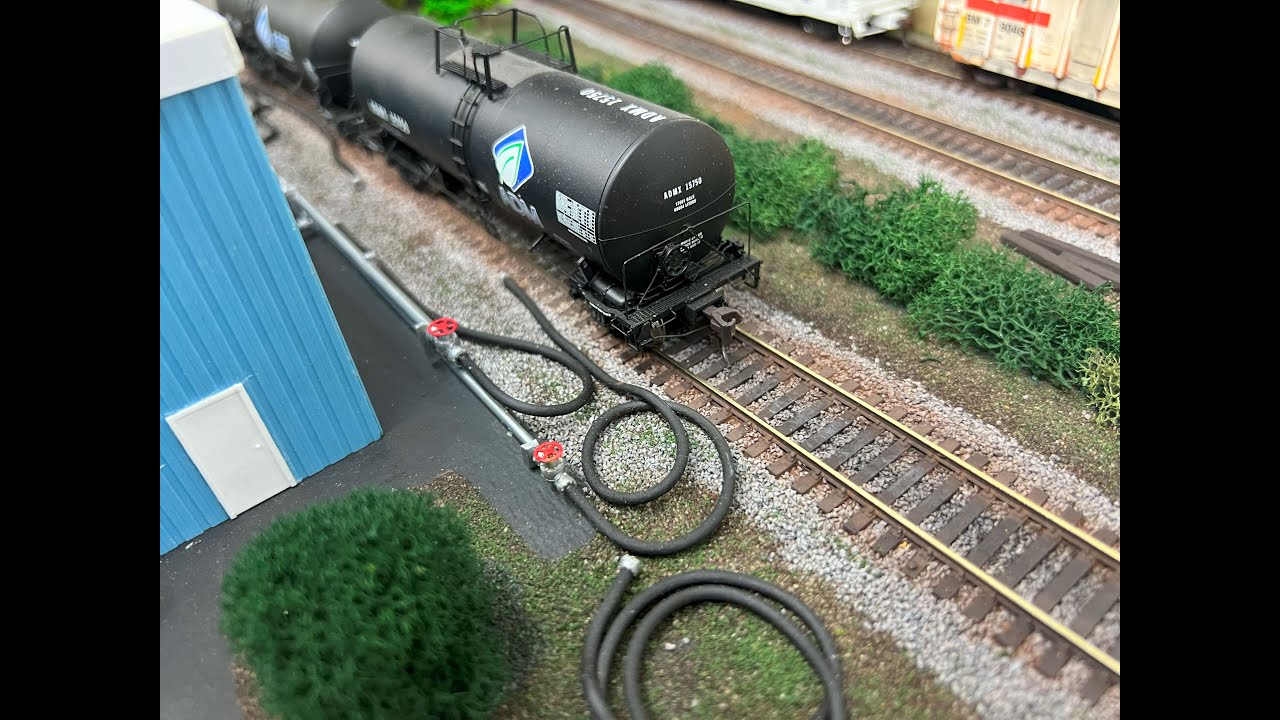 Making hoses for the ADM corn syrup facility on the 12'x20" shelf ...