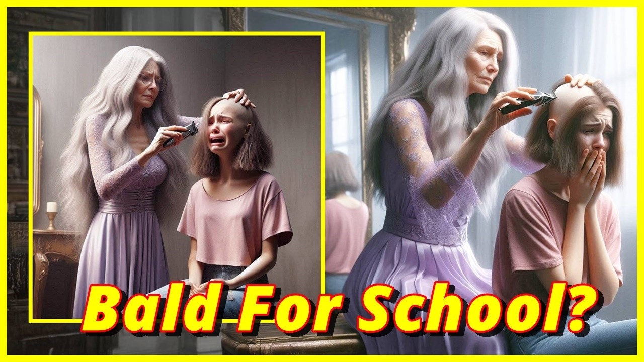 Haircut Stories - My Mom and Grandma Shaved My Head Bald buzz cut ! Mom ...