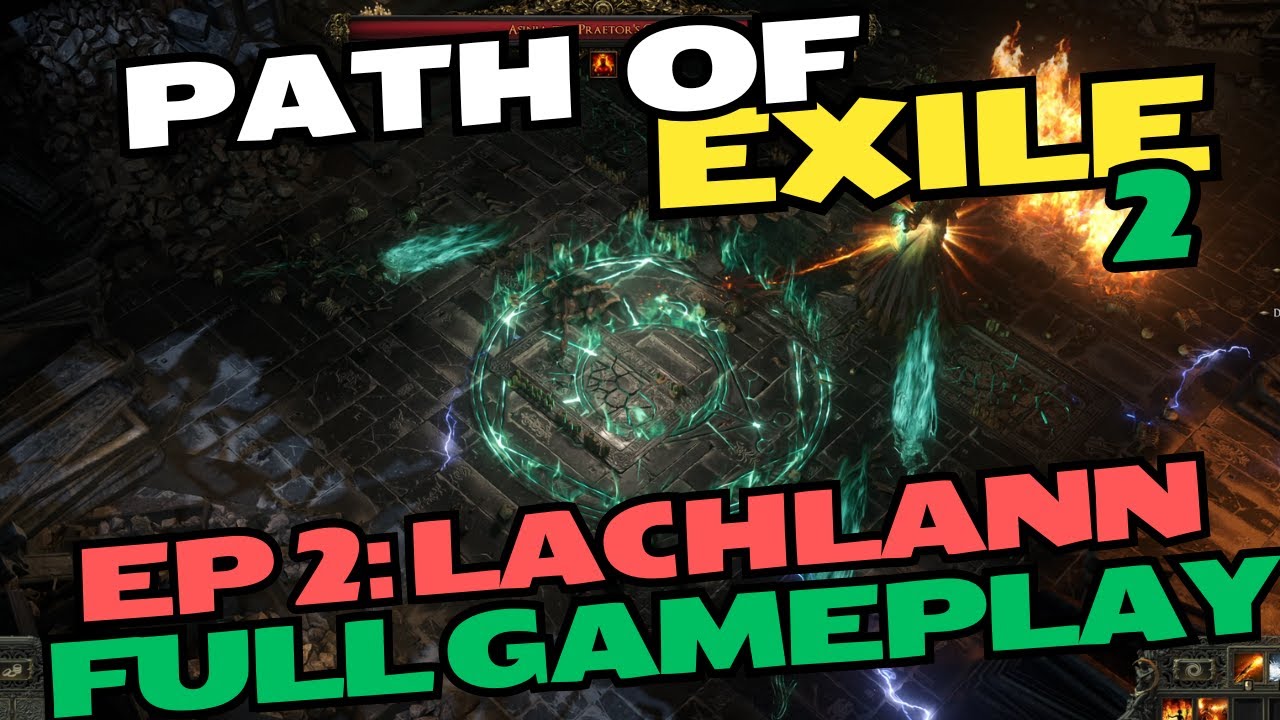 Path of Exile 2: Episode 2: Draven, Asina & Lachlann Boss Fights - YouTube