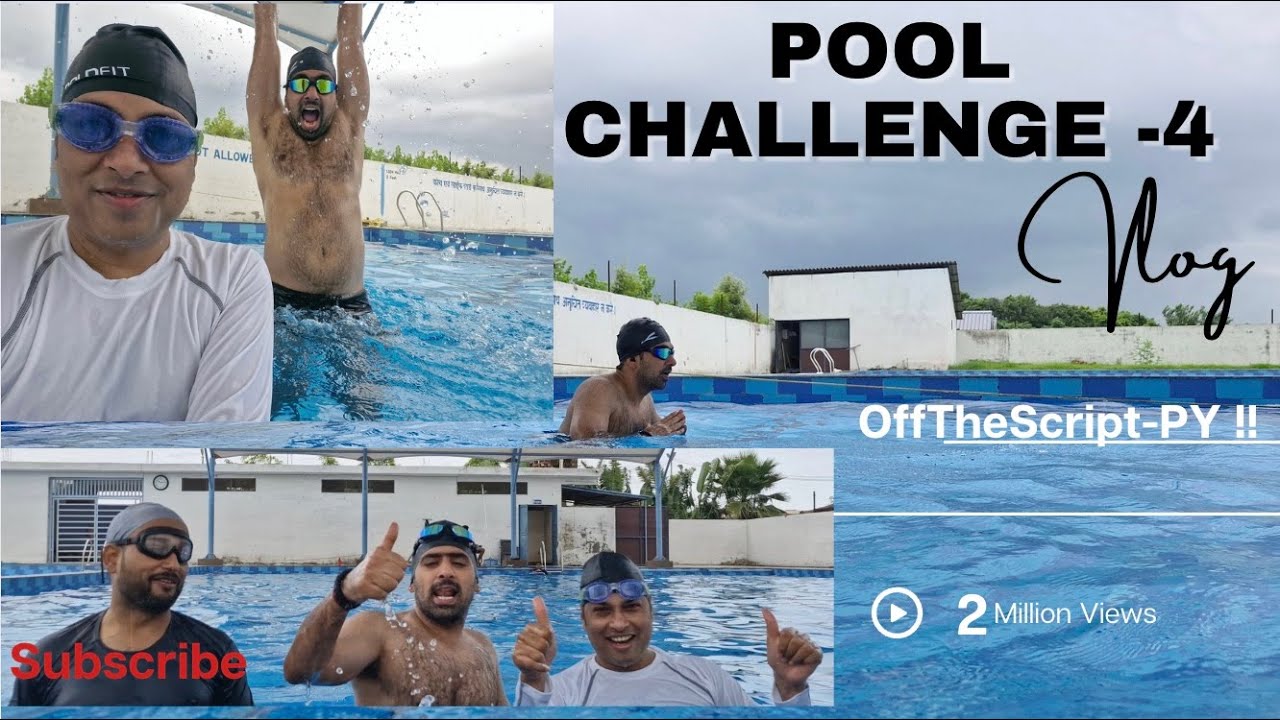 POOL CHALLENGE-4 - YouTube