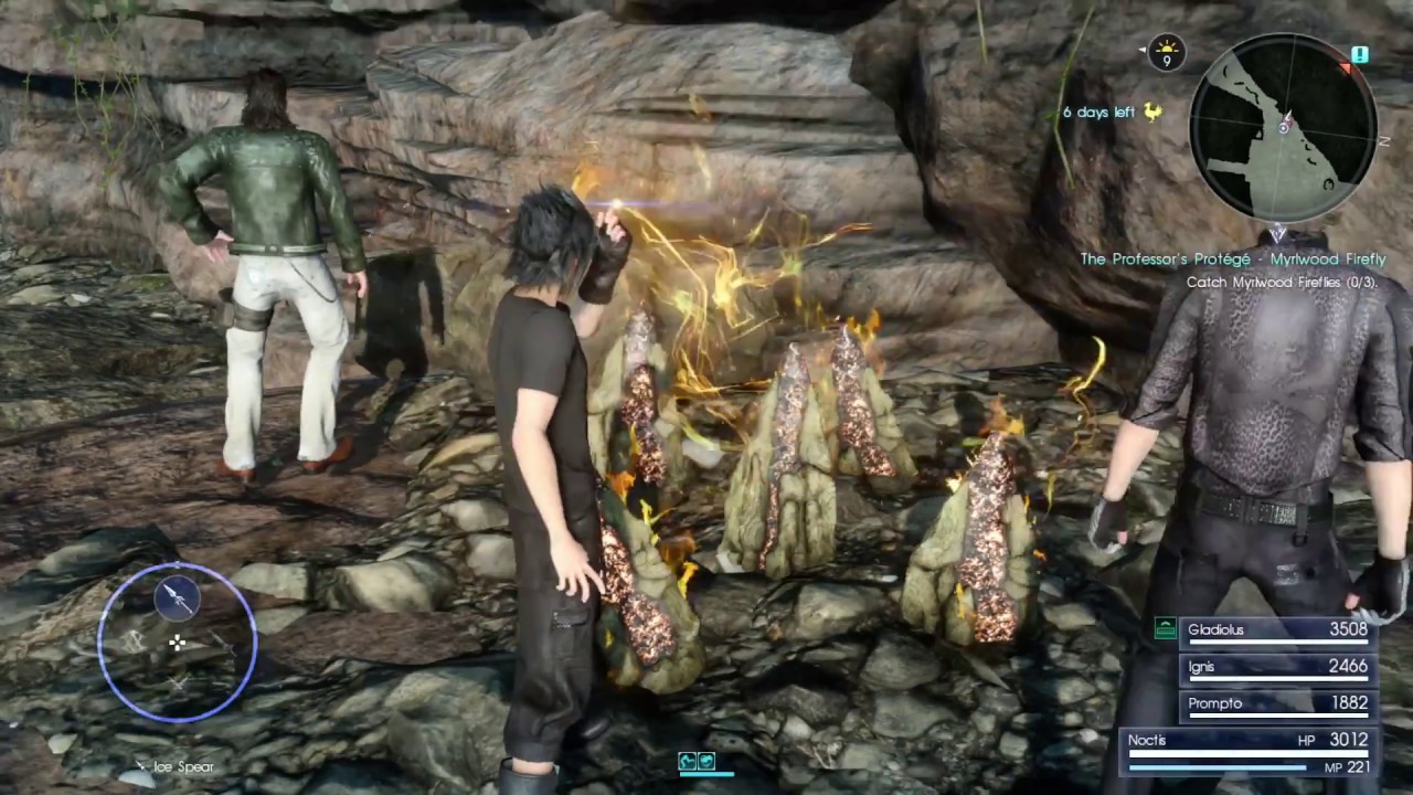 Final Fantasy XV - Sania "Firefly" quest 5, "Star of the Rogue" - YouTube