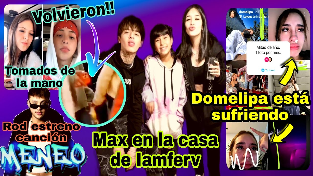 MAX CON IAMFERV Y SU FAMILIA | DOMELIPA LLORANDO | IGNACIA ANTONIA Y ...