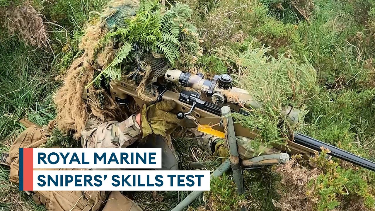 Exclusive access: Royal Marines sniper trainees enter skills phase ...
