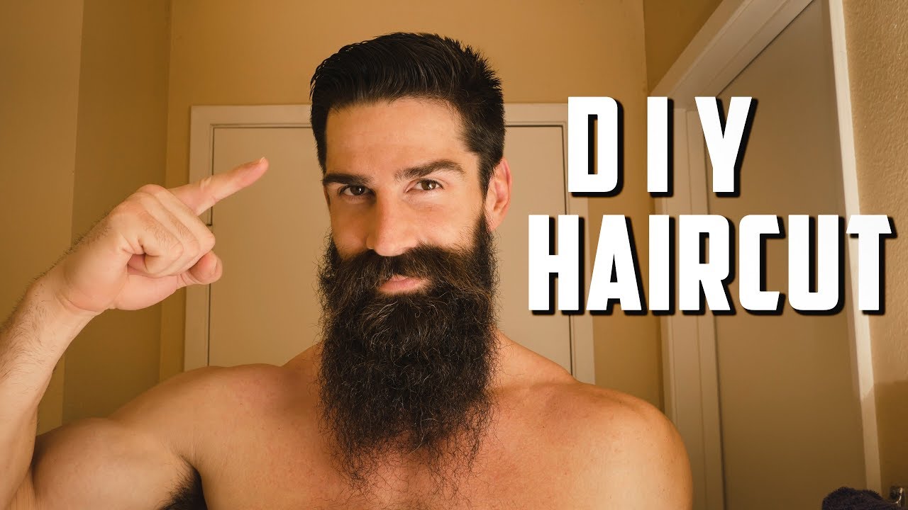 DIY HAIRCUT - HOW TO CUT YOUR HAIR AT HOME - SAVE MONEY AND TIME! - YouTube