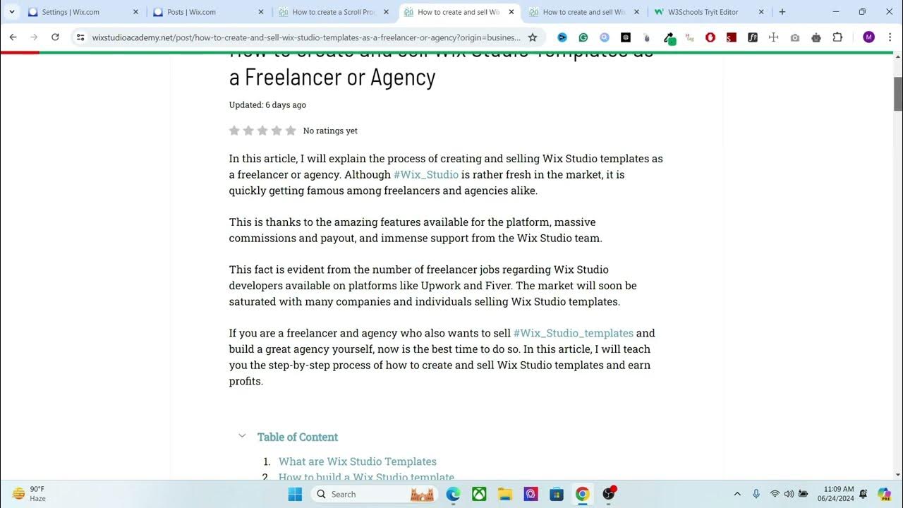 How to add a Scroll Progress Bar in Wix Studio - Wix Studio Tutorial 2024 - YouTube