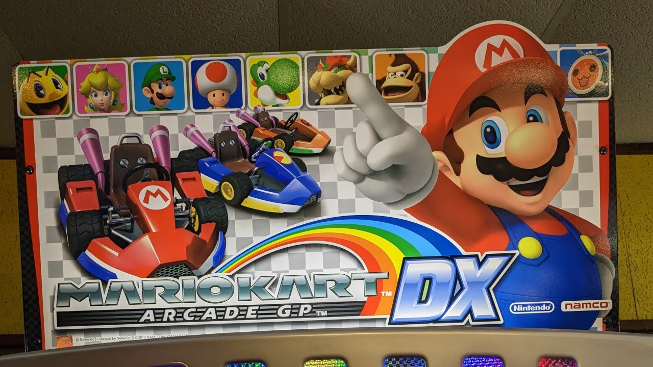 Mario Kart Arcade GP DX - Coop Real Arcade - Funspot NH - YouTube
