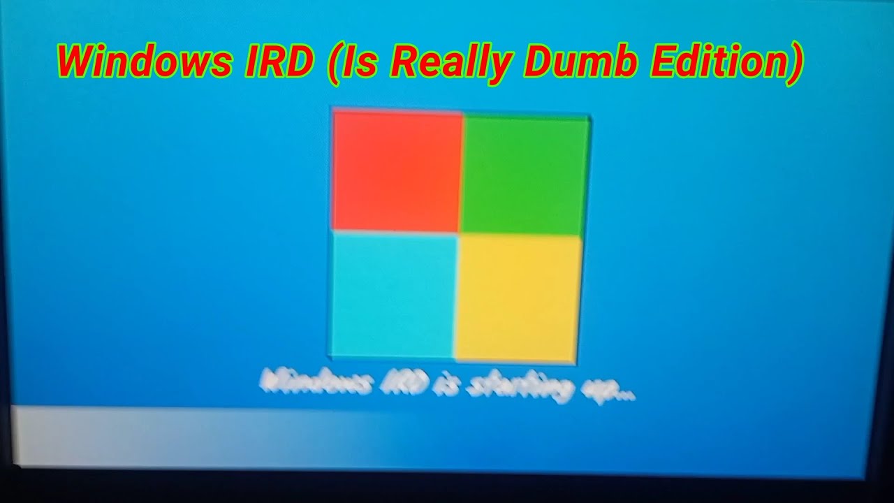 Windows Gamejolt Parodies #2 Windows IRD (Is Really Dumb Edition) - YouTube