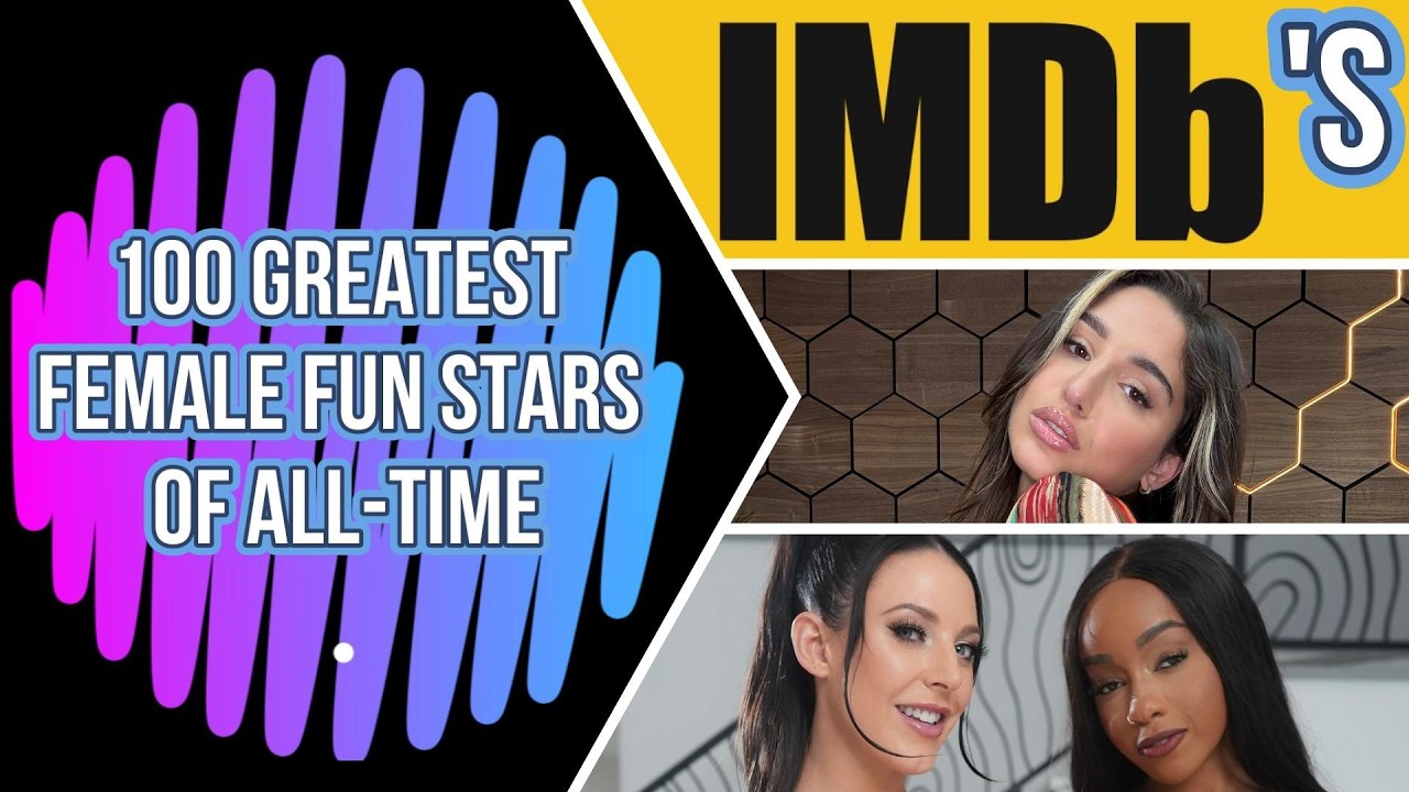 IMDb's The 100 Greatest Female Fun Stars Of All-Time - YouTube