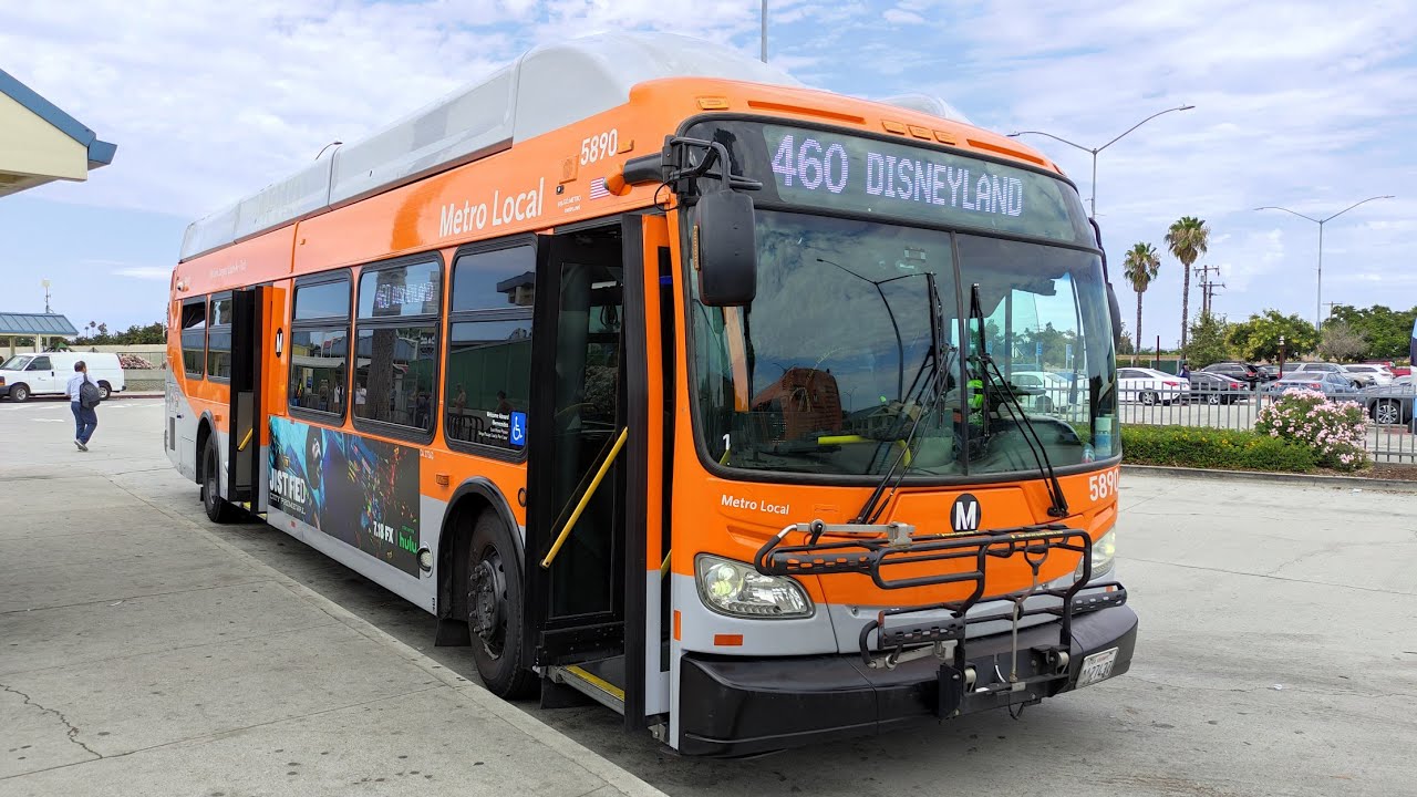 LACMTA 2014 New Flyer XN40 #5890 - YouTube