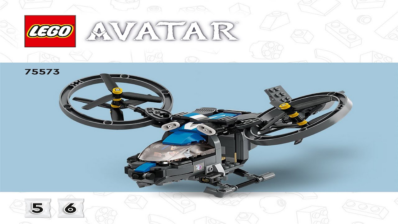 LEGO instructions - Avatar - 75573 - Floating Mountains Site 26 & RDA ...