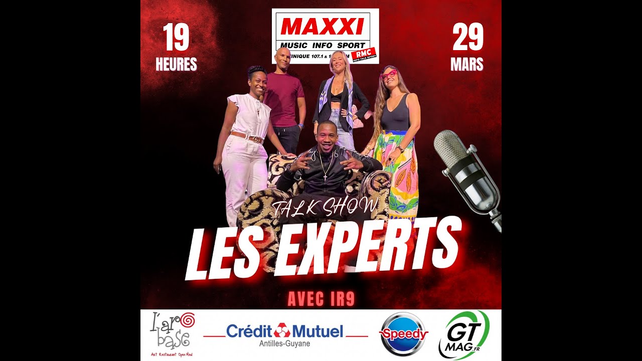 Émission les Experts avec IR9 mars 2024 Maxxi GTMAg - YouTube